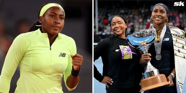 Coco Gauff's mother Candi, coach Brad Gilbert and team share proud ...