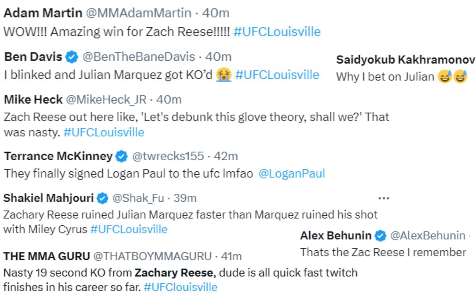"They finally signed Logan Paul to the UFC" - MMA pros react to Zachary ...