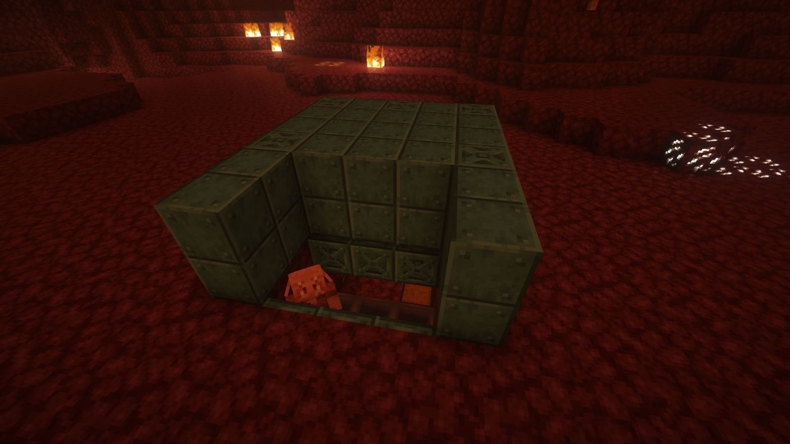 How to make a gold farm in Minecraft 1.21