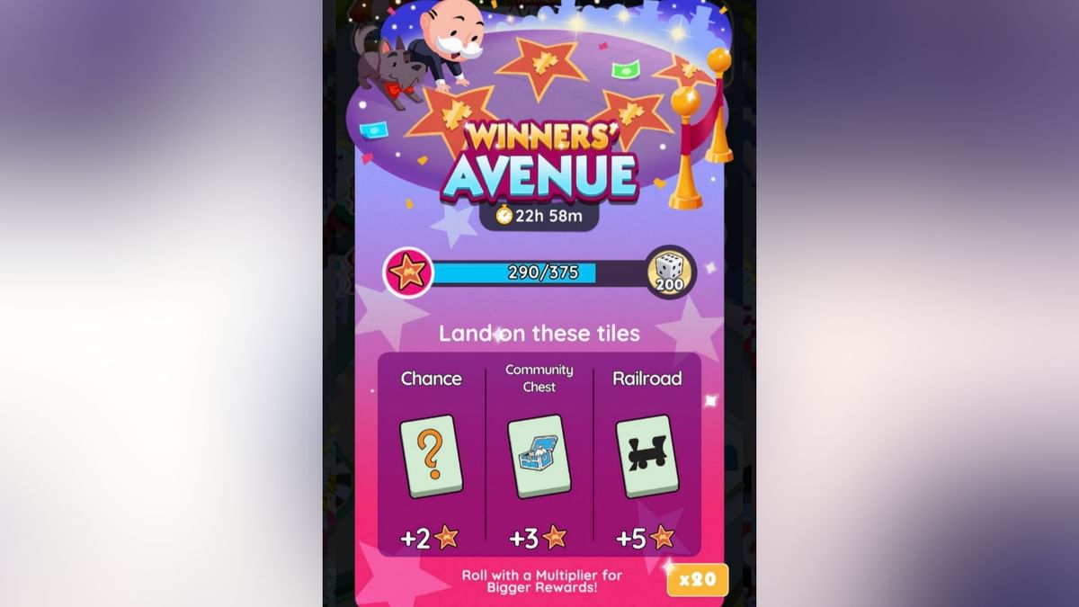 Monopoly Go Winners' Avenue: How to play, all rewards, and more
