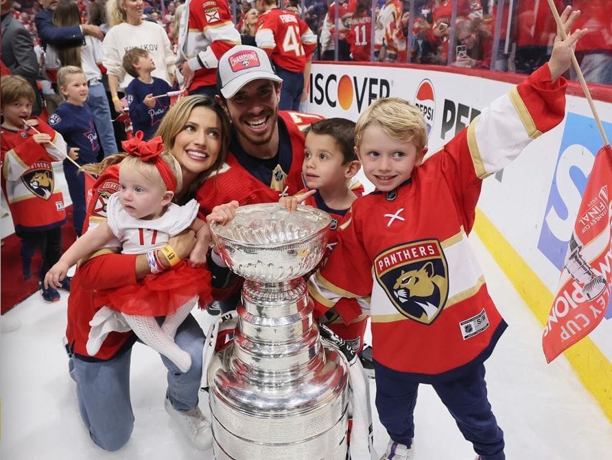 In Photos: Florida Panthers stars Evan Rodrigues, Jonah Gadjovich and ...