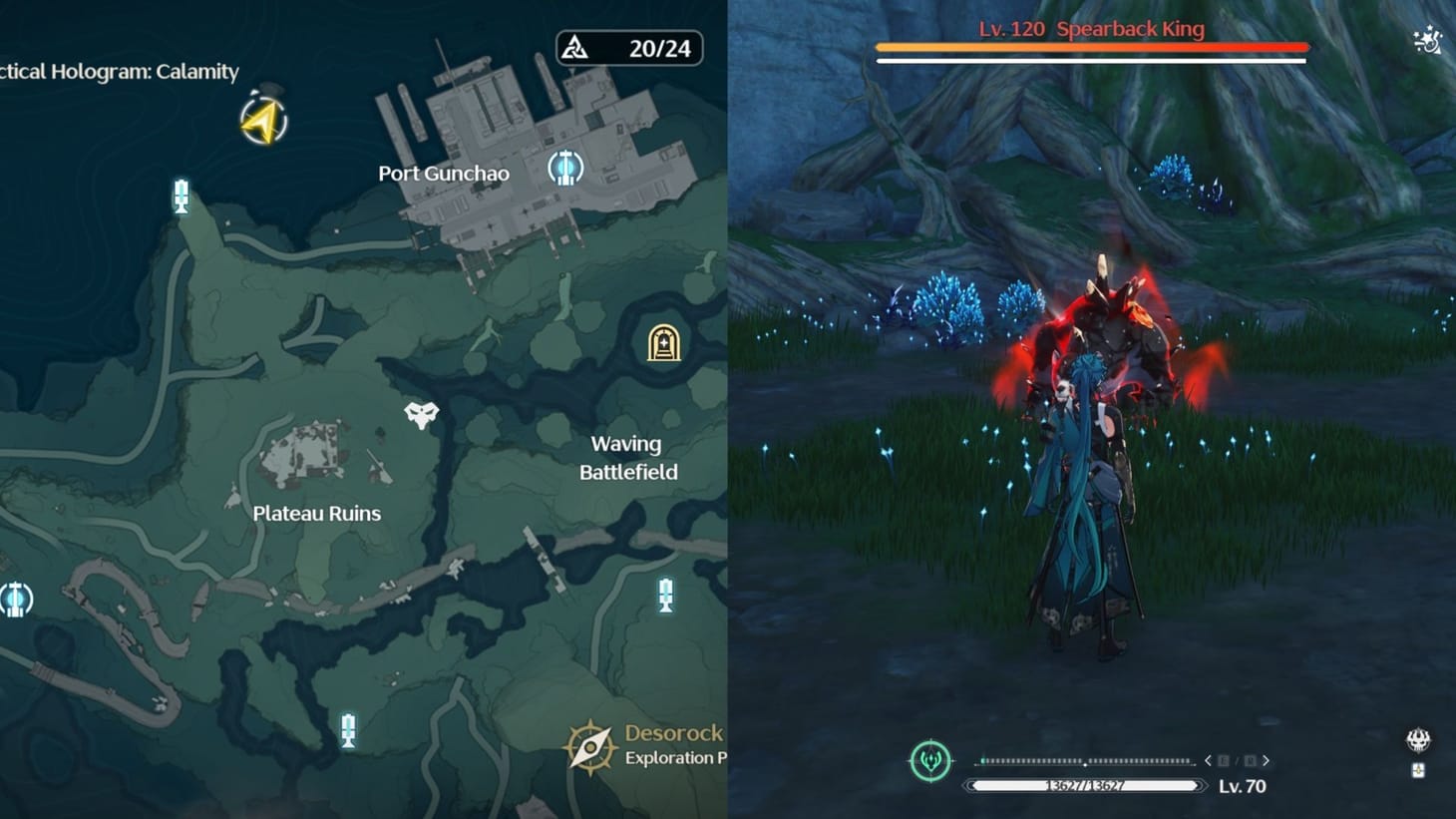 All red special enemy locations in Wuthering Waves