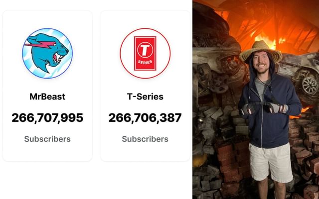 MrBeast officially overtakes T-Series to become the most subscribed YouTuber, fans celebrate