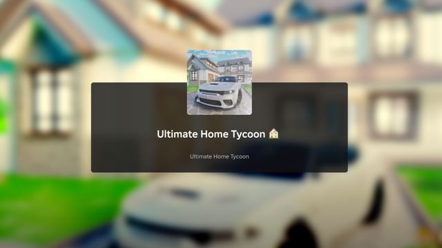 Ultimate Home Tycoon codes (September 2025)