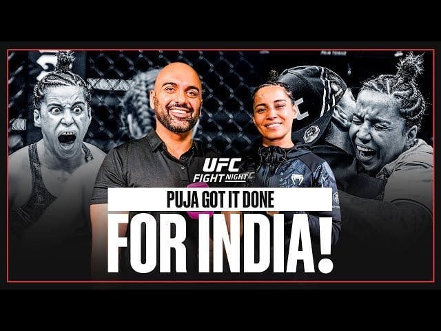 UFC: Watch: Puja Tomar receives hero's welcome and is honored upon ...