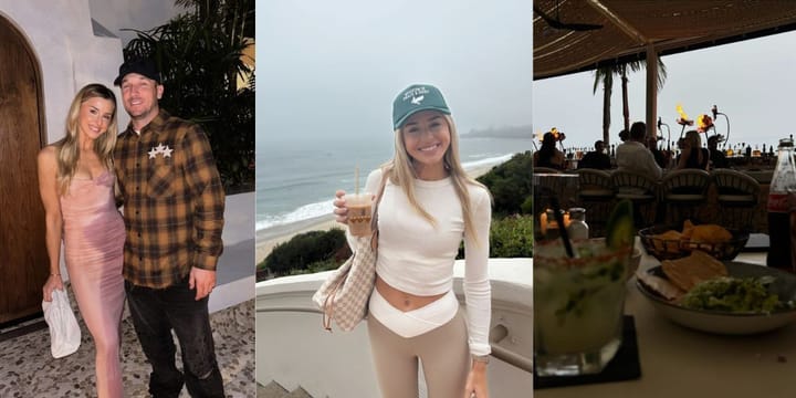 In Photos: Alex Bregman explores California beaches & gourmet food with ...