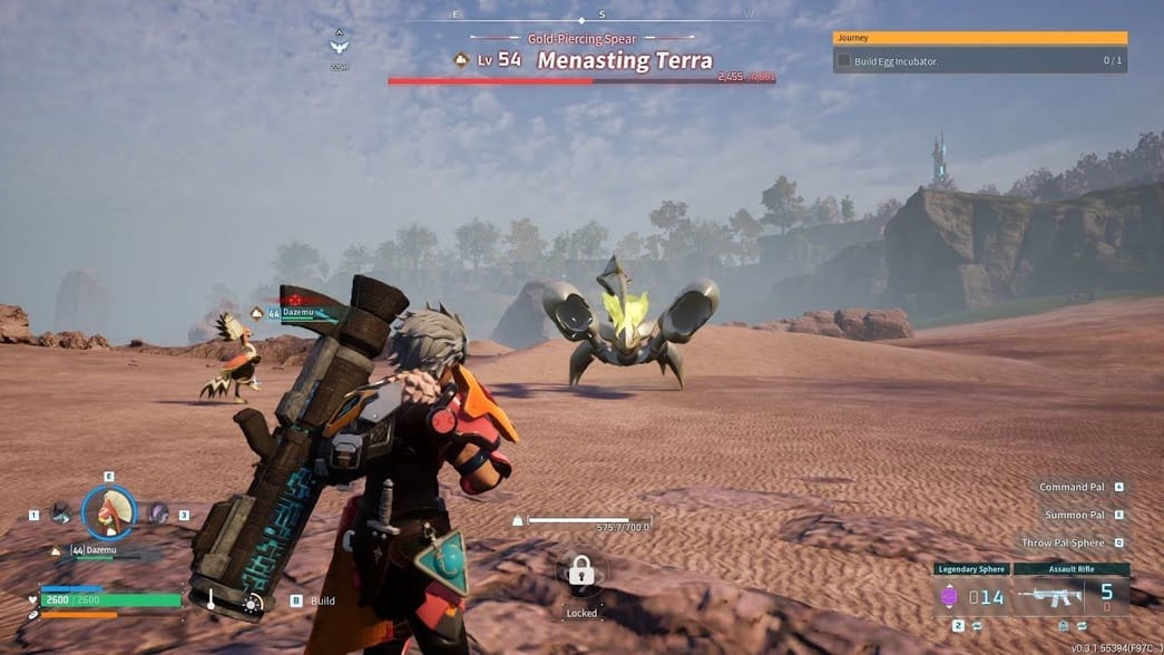 Menasting Terra in Palworld: Where to find, partner skill, item drops ...