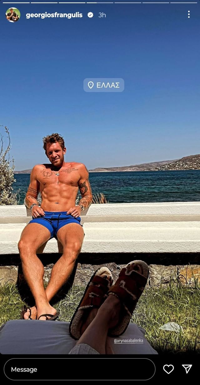 Aryna Sabalenka and Georgios Frangulis hang out on Wimbledon grasscourts as he looks back on ...