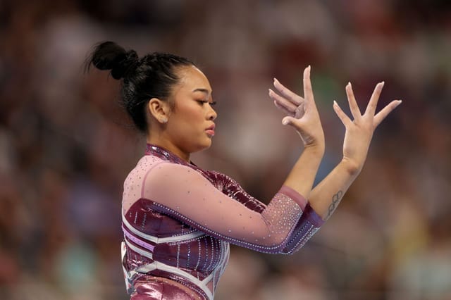 WATCH: Suni Lee turns heads with an eye-pleasing bars set during podium ...