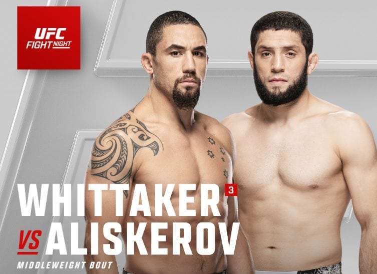 Robert Whittaker vs Ikram Aliskerov Head-to-Head Record