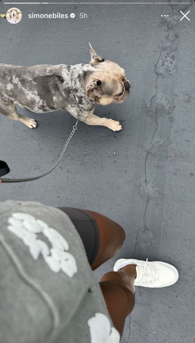 In Pictures: Simone Biles enjoys her day in Chicago after winning her ...