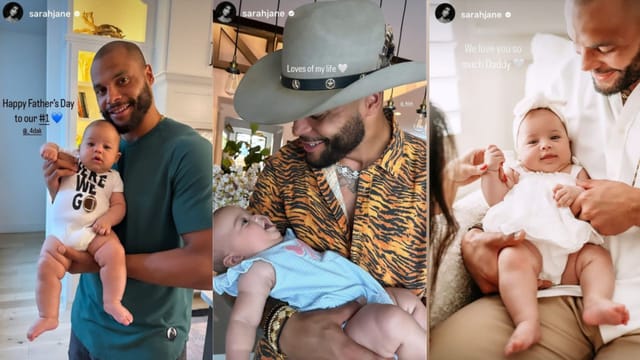 Dak Prescott's girlfriend Sarah Jane shares heartfelt Father's Day wish ...