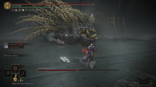 How to defeat the Golden Hippopotamus in Elden Ring Shadow of the Erdtree