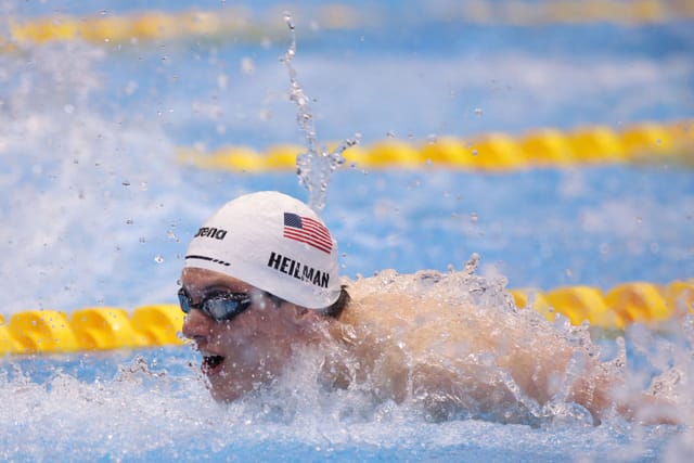 Breaking Michael Phelps' national age group record, 17-year-old Thomas ...