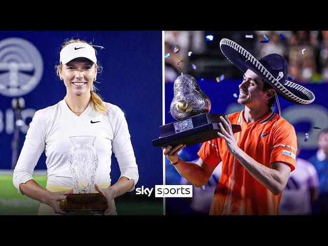 Alex de Minaur and Katie Boulter achieve tennis couple goals as they ...