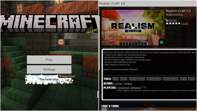 How to get dynamic world packs in Minecraft Bedrock Edition