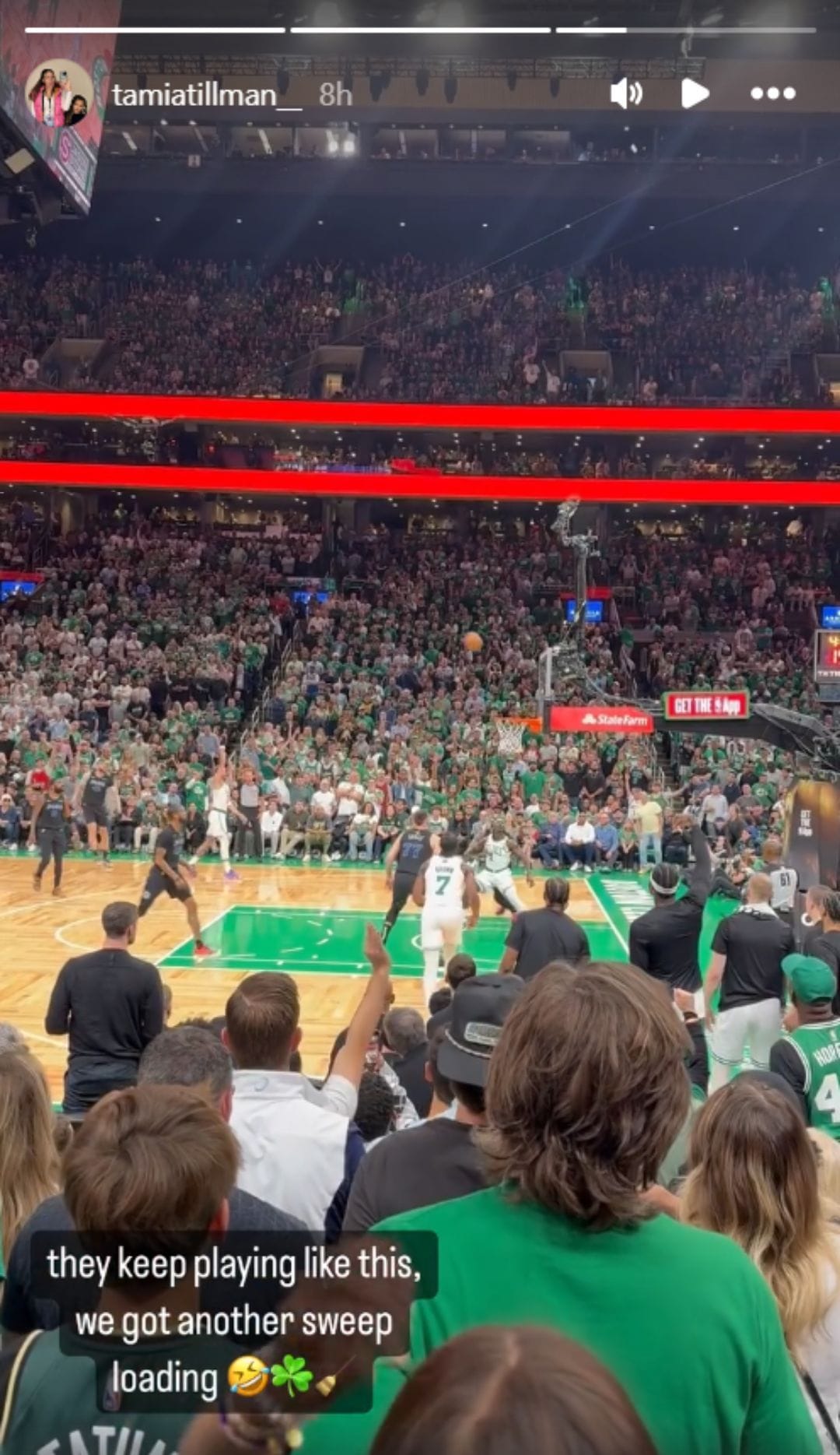 Xavier Tillman's wife Tamia rides high on Game 1 win over Luka Doncic ...