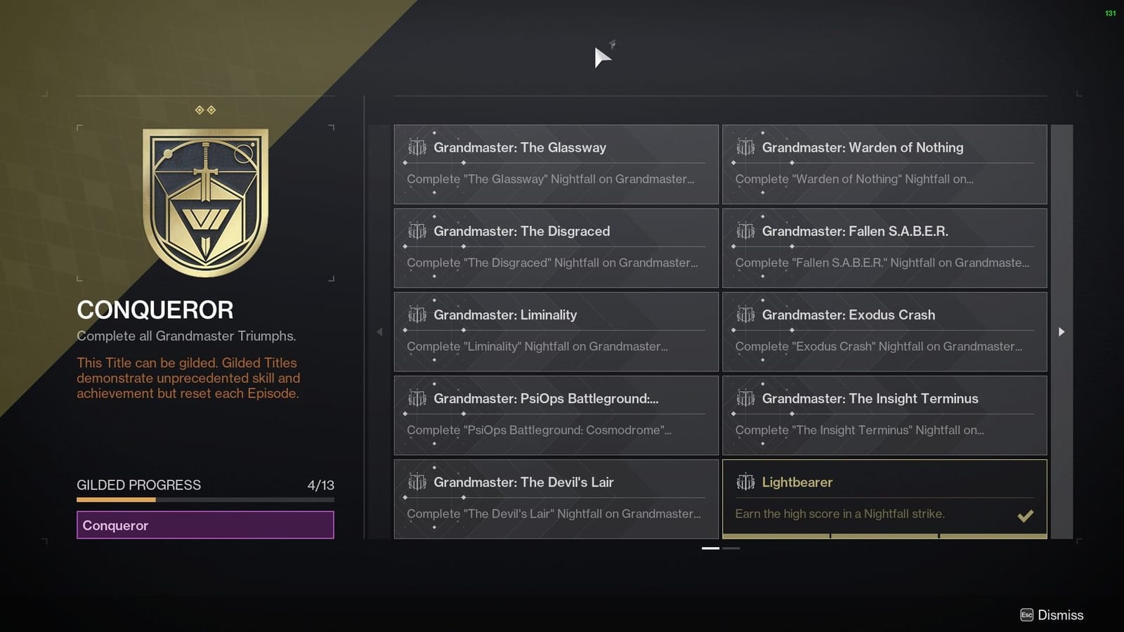 Destiny 2 Episode Echoes Grandmaster Nightfall: Starting date, rewards ...