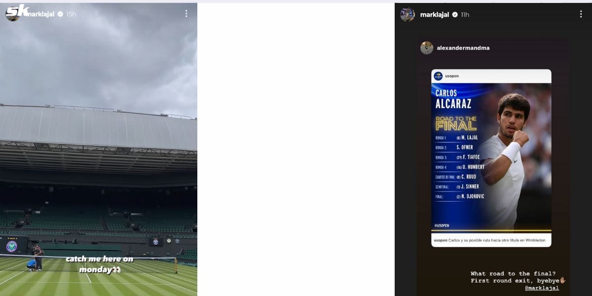 Carlos Alcaraz's Wimbledon 1R opponent Mark Lajal sends out warning ...