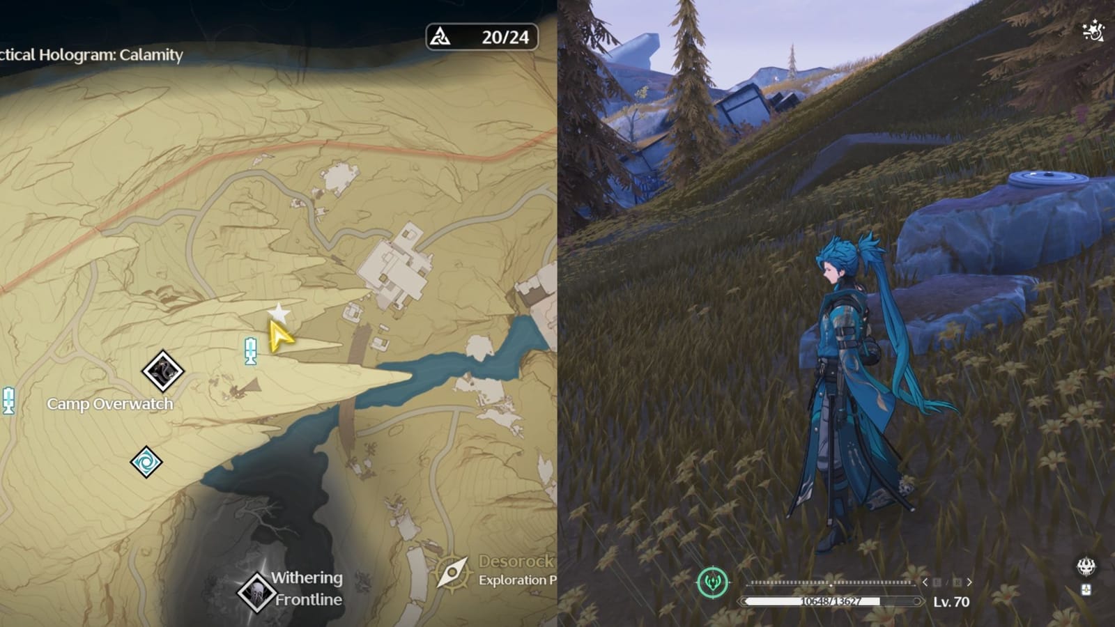 All Wuthering Waves Gold Tidal Heritages locations