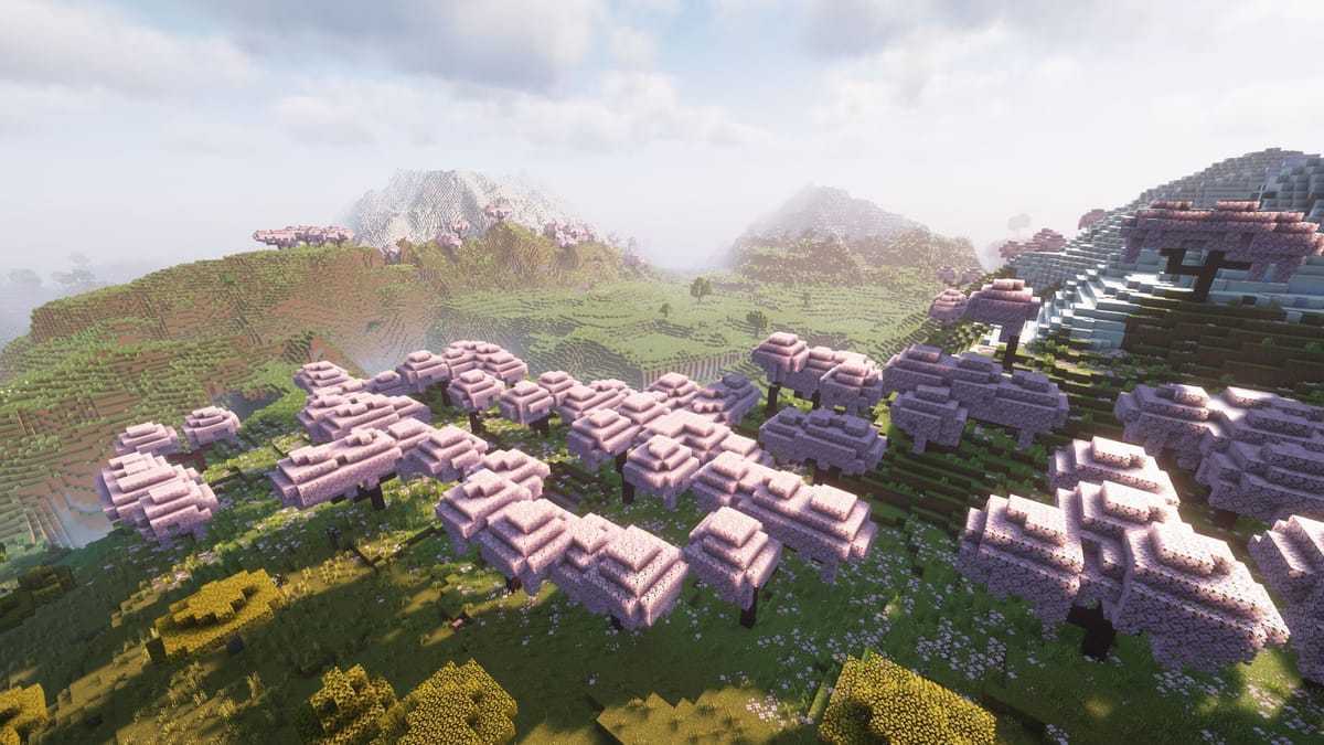 7 best cherry blossom seeds for Minecraft 1.21