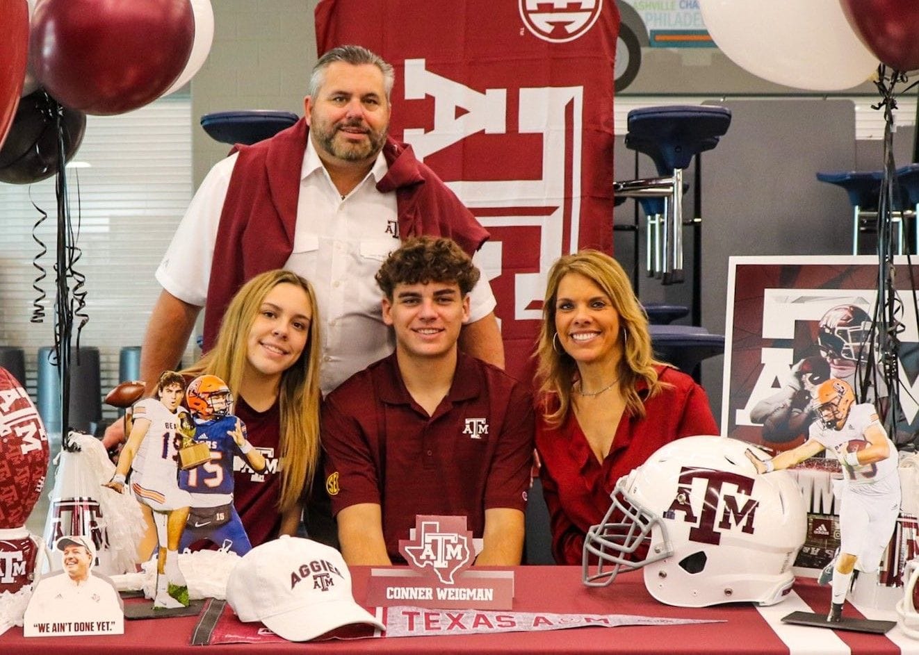 Who are Conner Weigman’s parents? Meet his parents Jacqui Weigman and ...