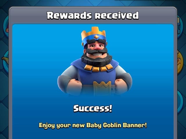 How to get the Goblin Banner in Clash Royale?