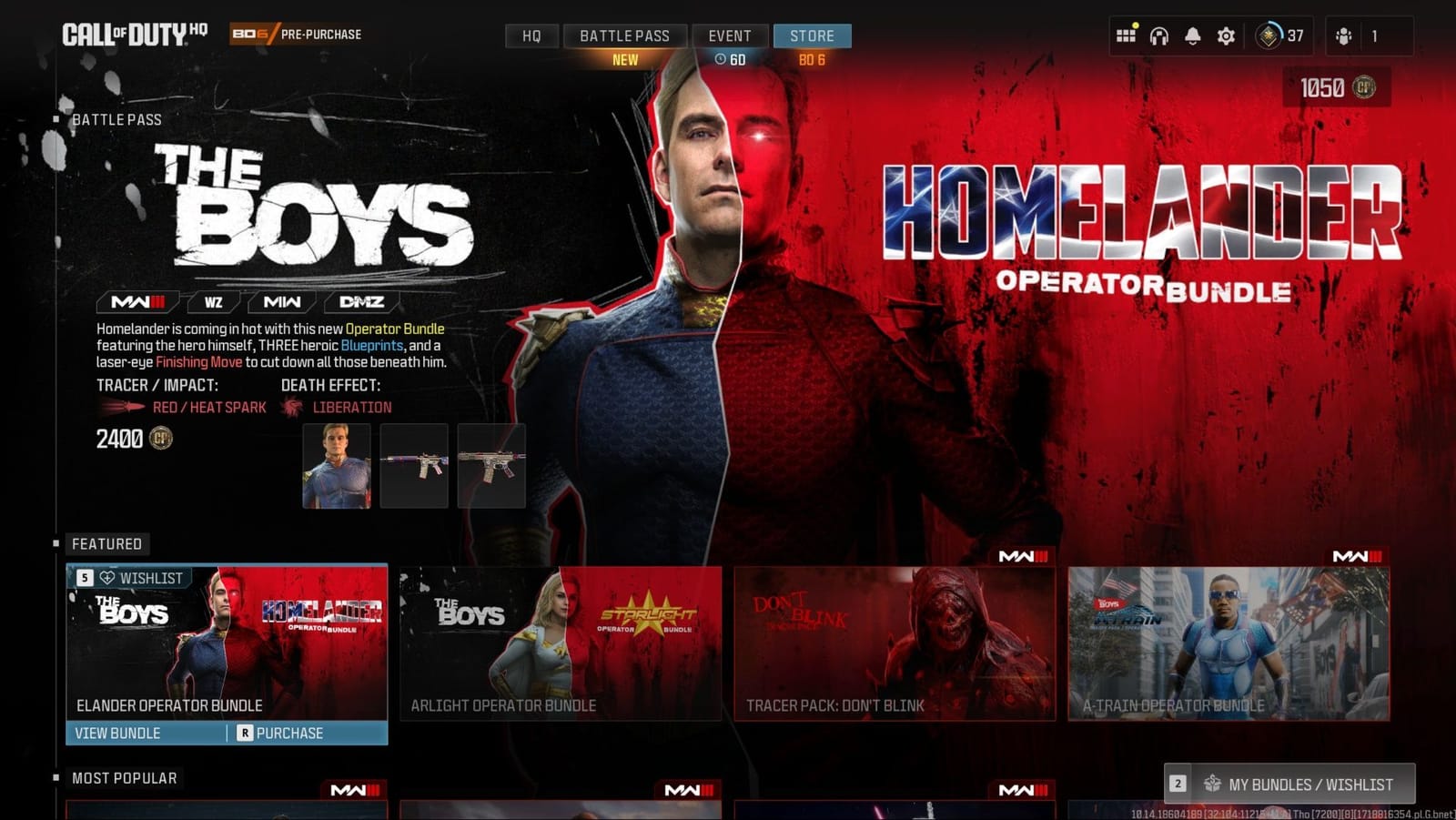 How to unlock Homelander in Warzone and MW3