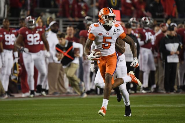 Tee Higgins college career: Former Clemson WR's stats, records ...