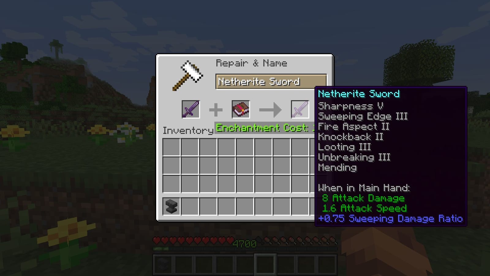 How to make the ultimate sword in Minecraft