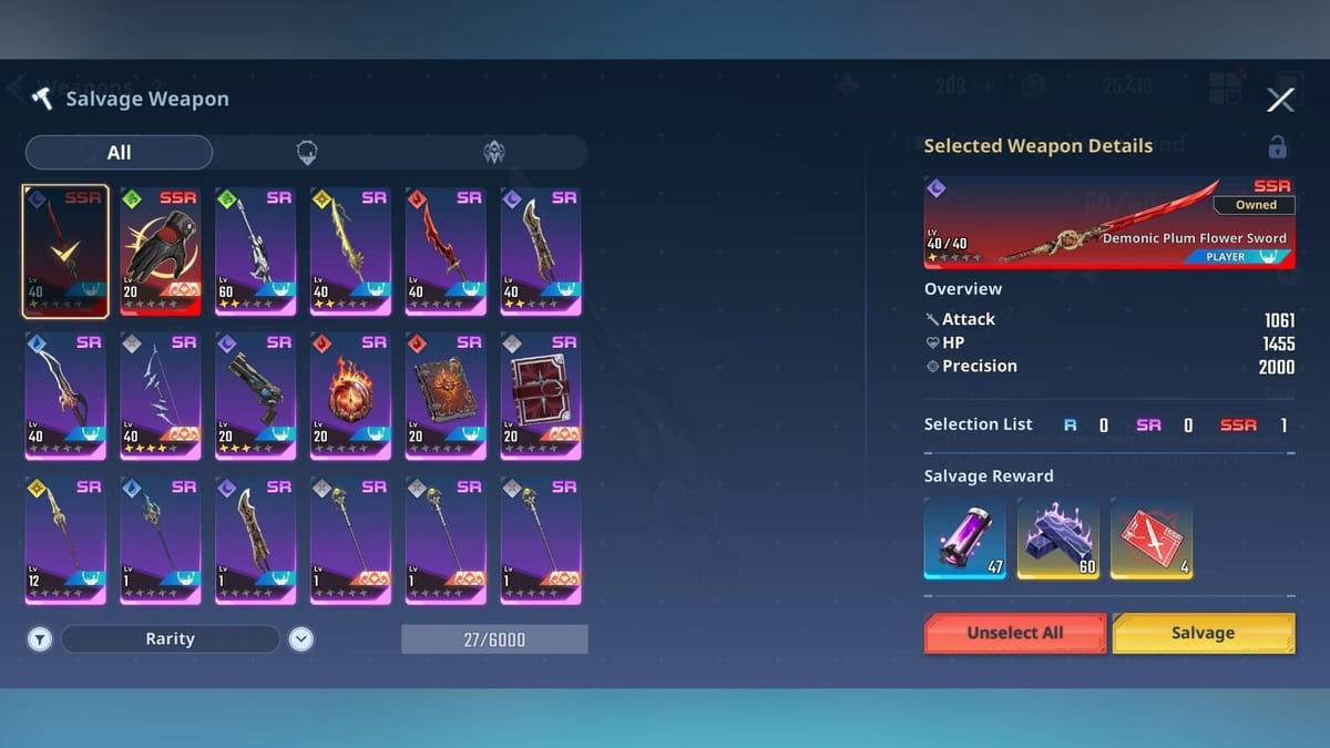 Best ways to get Weapon Enhancement Gears in Solo Leveling Arise