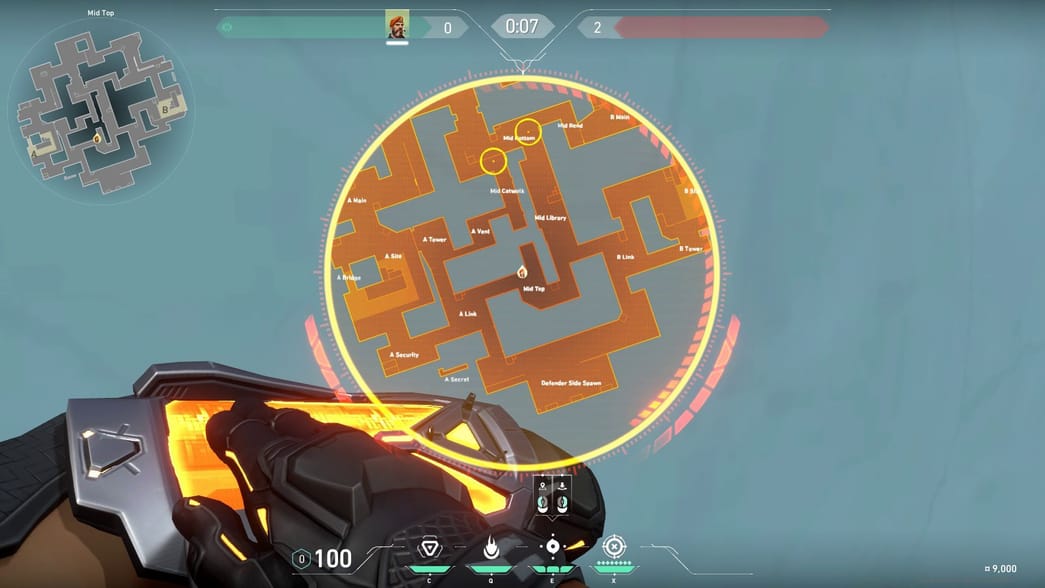 Best smoke spots on Abyss in Valorant