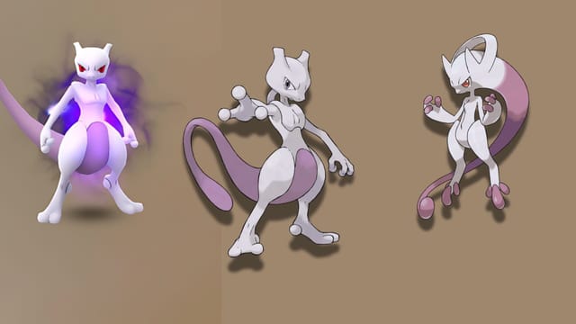 All Mewtwo forms in Pokemon games, ranked by design