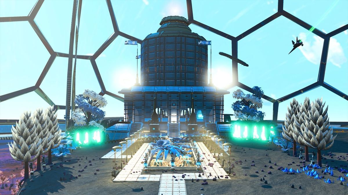 What is the Galactic Hub in No Man's Sky, and can you join?