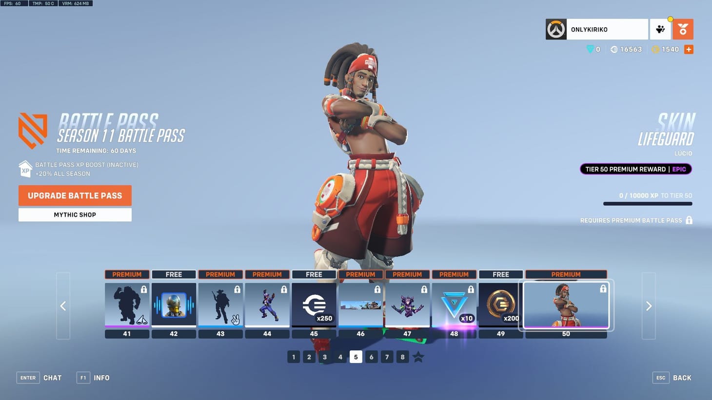 Overwatch 2 Season 11: All Battle Pass tiers and rewards