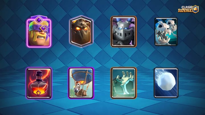 All Clash Royale decks in the Classic Decks challenge