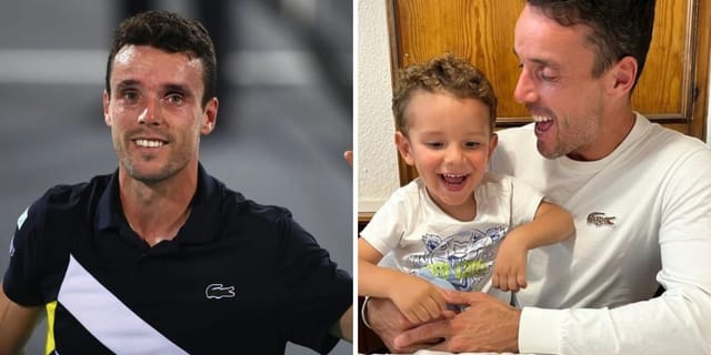 WATCH: Roberto Bautista Agut shares adorable embrace with son Roberto ...