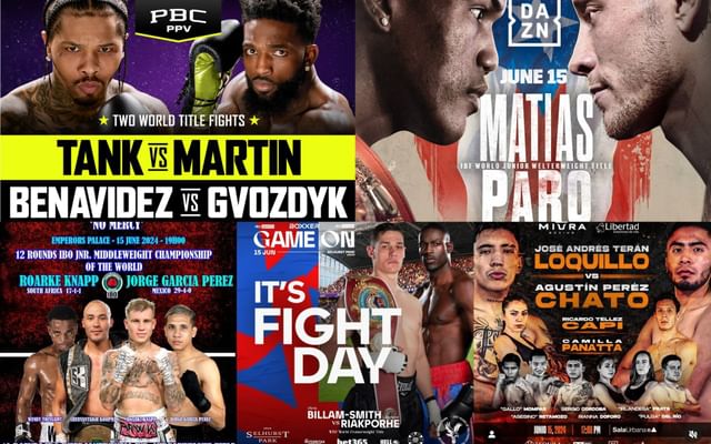 Boxing Tonight: Boxing tonight (June 15, 2024): What are the fights ...