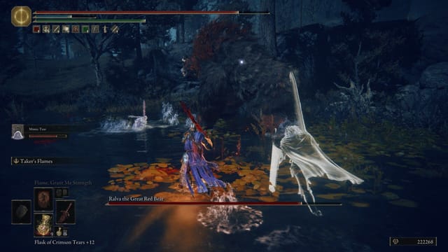 How to defeat Ralva the Great Red Bear in Elden Ring Shadow of the Erdtee