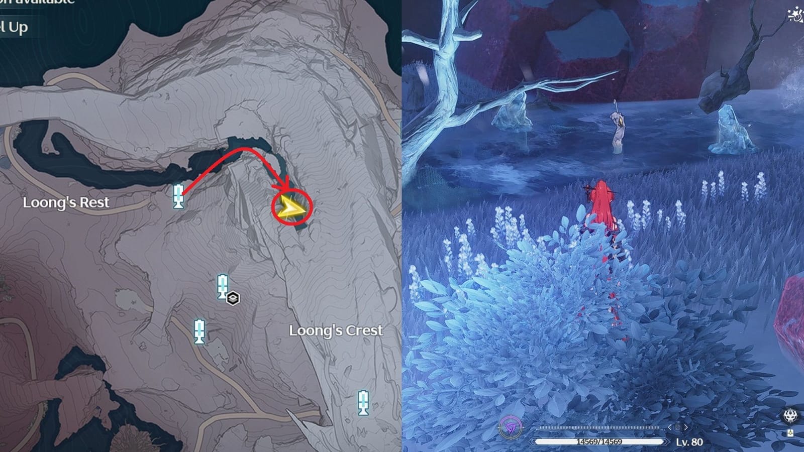 Wuthering Waves Frostbug locations