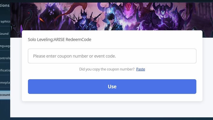 Solo Leveling: Arise redeem codes (May 2025) and redemption guide