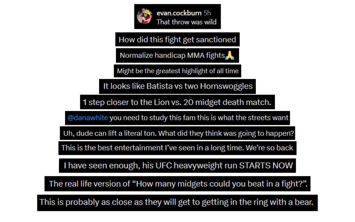"That throw was wild" - Fans react as Eddie Hall wins 2v1 MMA fight by ...