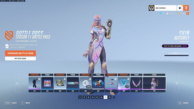 Overwatch 2 Season 11: All Battle Pass tiers and rewards