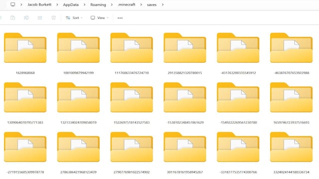 How to back up worlds before Minecraft 1.21 update