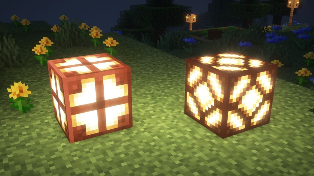 Copper bulb vs redstone lamp: Which light source is better in Minecraft?