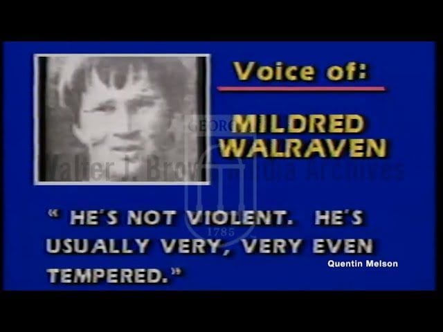 Who was the Bathtub Strangler or James Samuel Walraven?