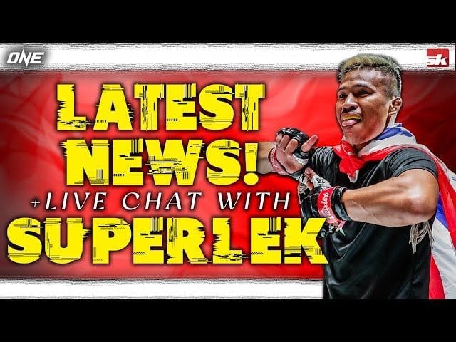 ONE Championship: "I want him to be super prepared" - Superlek wants to ...