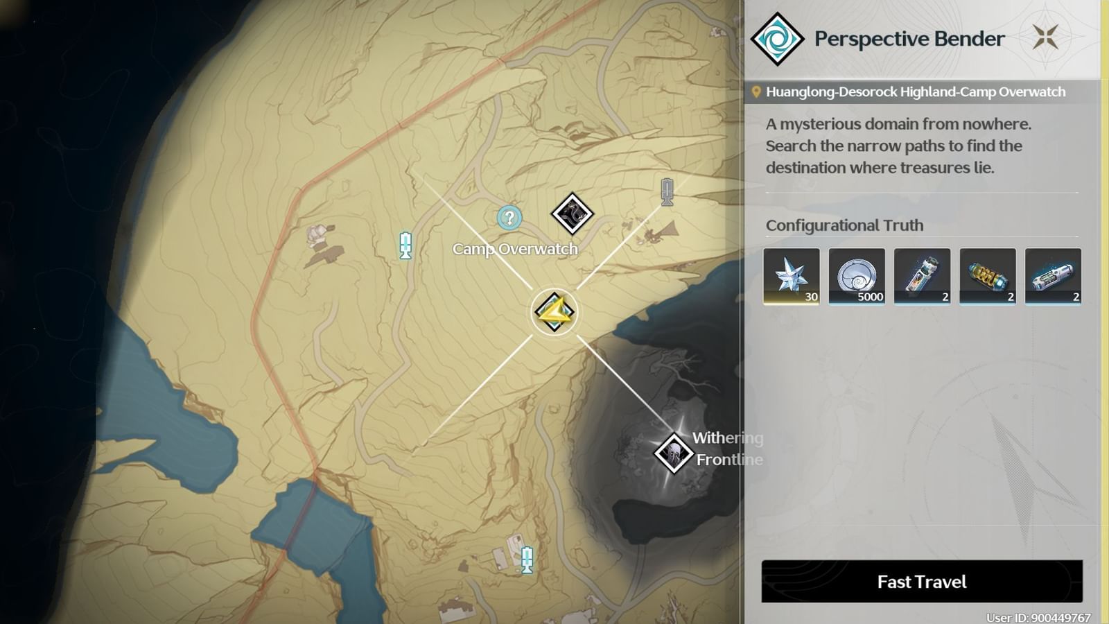 Wuthering Waves Perspective Bender puzzle solution