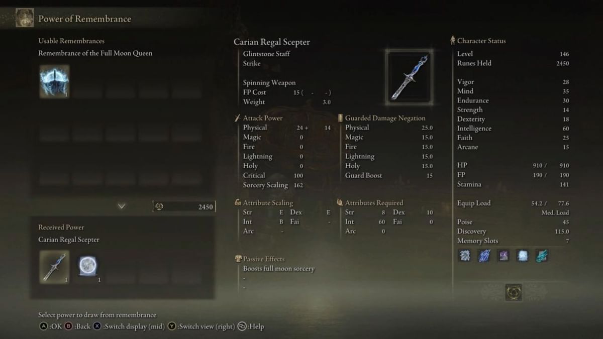 How to get the Carian Regal Scepter in Elden Ring