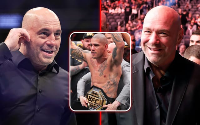 Dana White reveals what Joe Rogan said in his ears about Alex Pereira ...